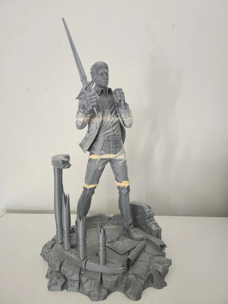 Higuruma Cut For Easier Printing (upscaled) - Free 3D Print Model ...