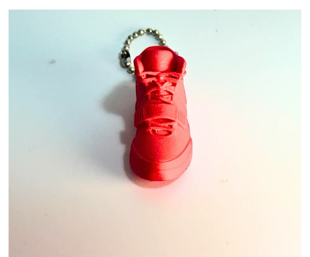 Nike Air Yeezy 1 - Red October Keychain - Free 3D Print Model - MakerWorld