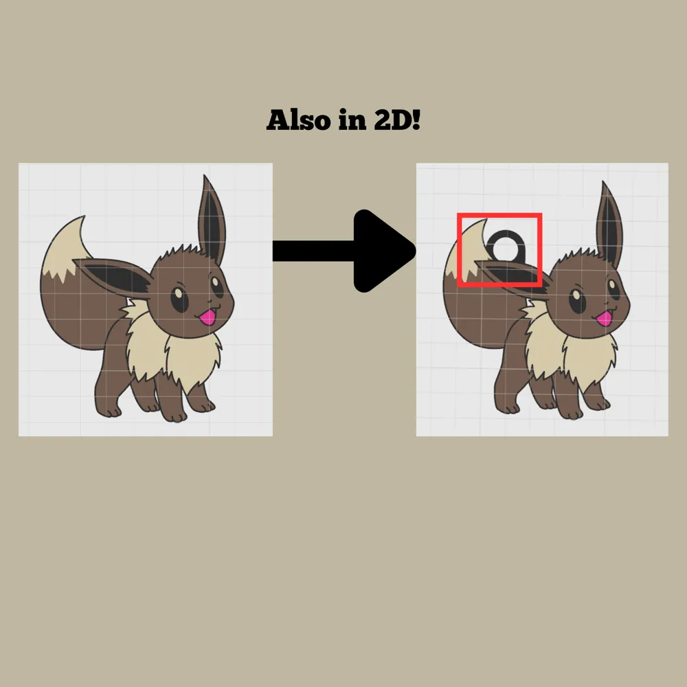 Keychain Maker — Add Custom Keychain to Any STL - Free 3D Print Model ...
