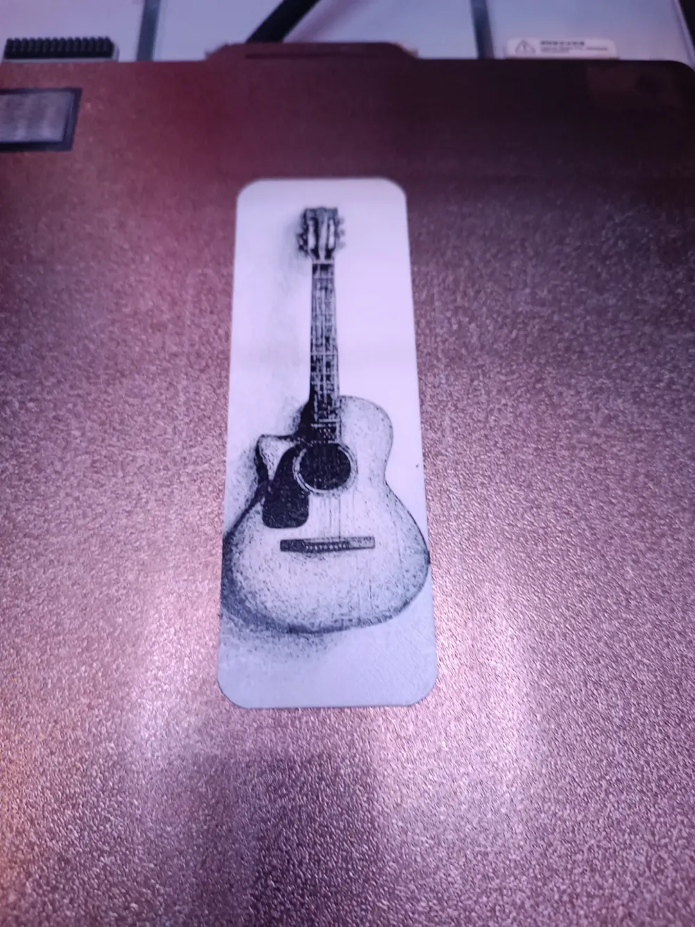 Guitar Bookmark by Atrus Design - MakerWorld