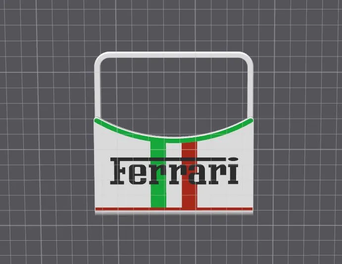 Ferrari F1 clock, on the wall or on the table by Jendapce - MakerWorld