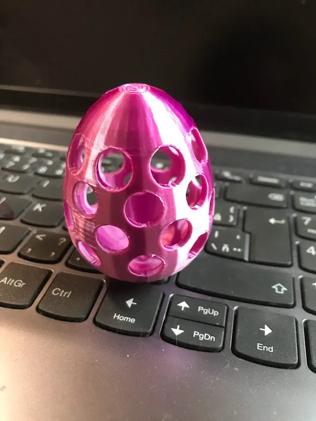 Easter ring egg by adminbranko - MakerWorld