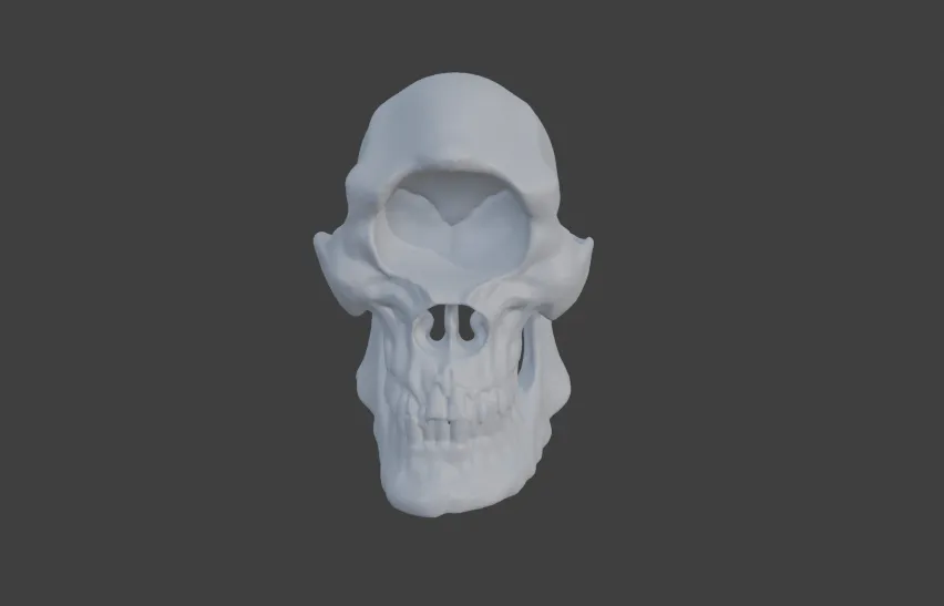 Cyclops Skull - Halloween Decoration by STUDIO N26. MakerWorld ...