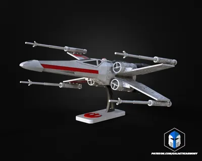 X-Wing Kit Card by Galactic Armory MakerWorld: Download Free 3D Models