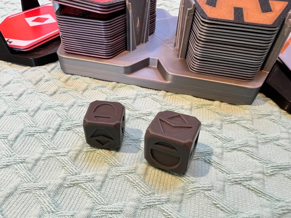 Sabacc/Spike Dice - Standard and Jumbo - Free 3D Print Model - MakerWorld