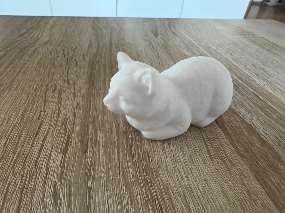 Reclining Cat by 3D Druck Nußloch MakerWorld: Download Free 3D Models