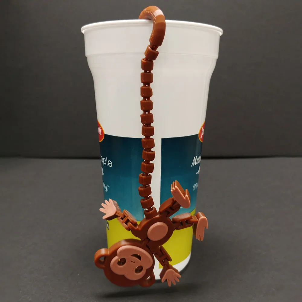 Flexi Articulated Monkey - Free 3D Print Model - MakerWorld