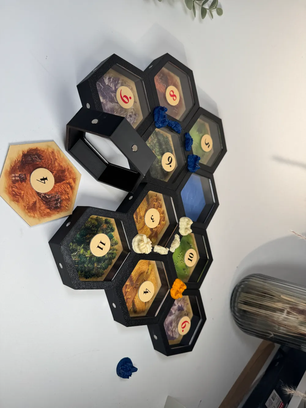 3D Catan Acrylglas magnetic Hexagon Tiles by N3D-Design - MakerWorld