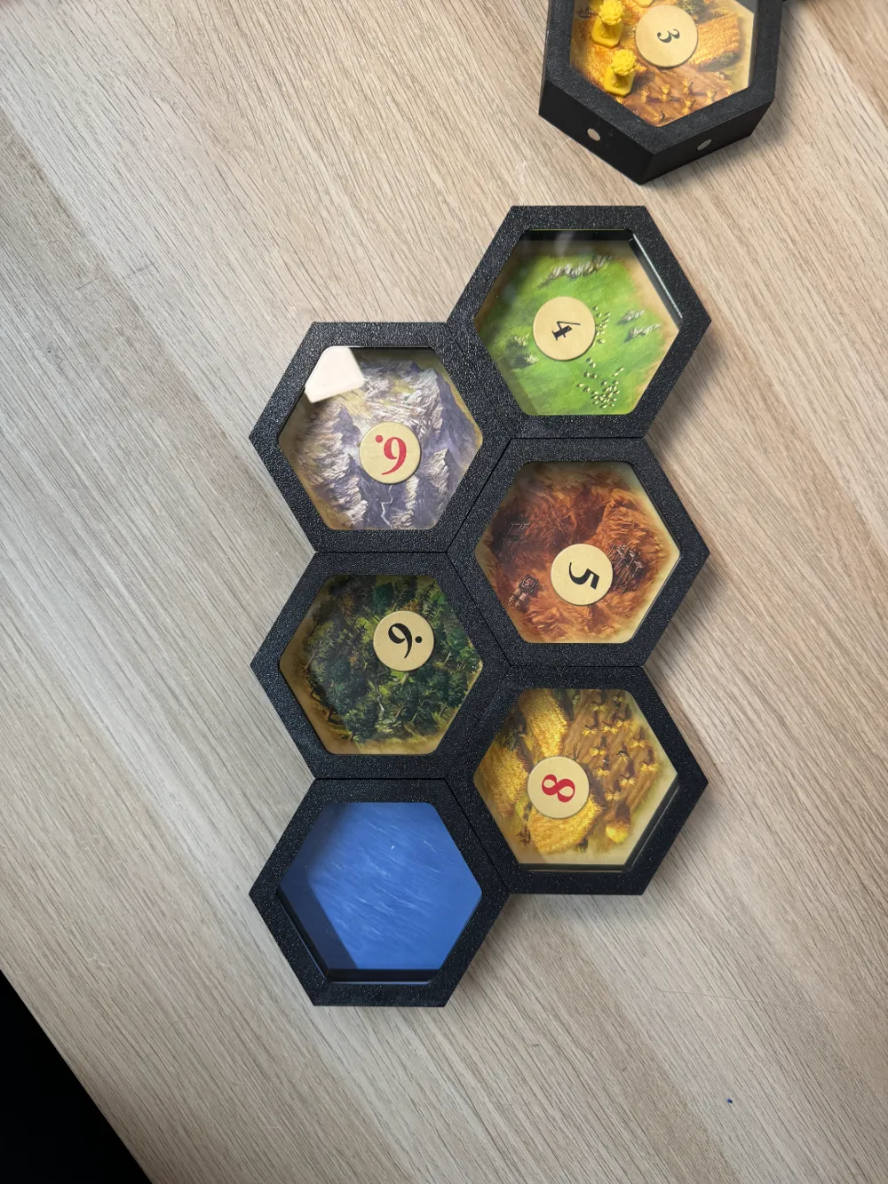 3D Catan Acrylglas magnetic Hexagon Tiles by N3D-Design - MakerWorld