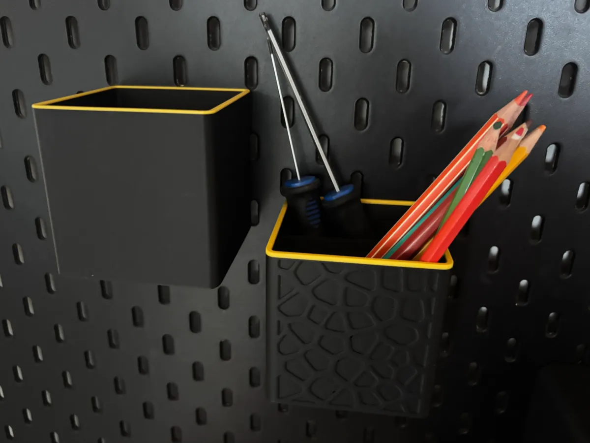 IKEA SKÅDIS Container with Dividers | Accent Ring - Free 3D Print Model ...