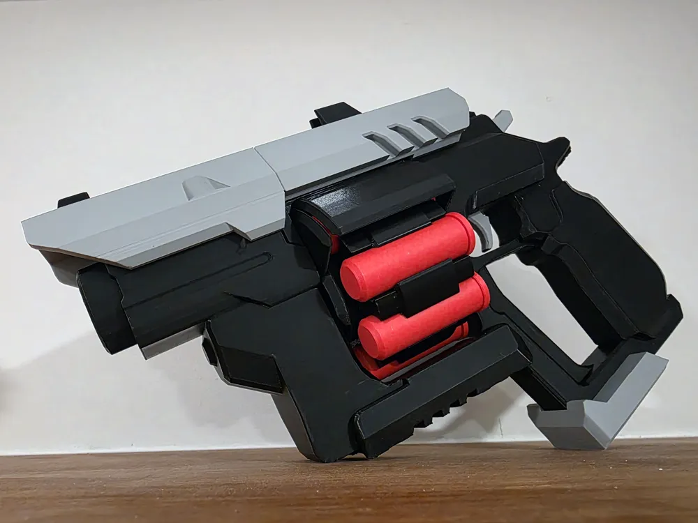Fortnite Wrecker Revolver Interactive Model 11" - Free 3D Print Model ...