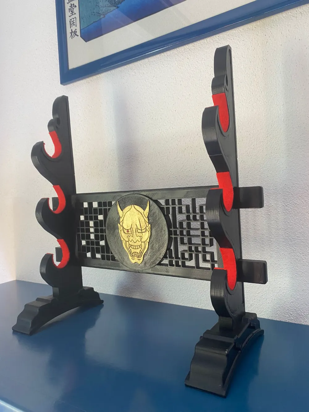 Soporte Triple para Katanas (Versión Demonio Zoro) (A1 MINI) por YUME PROJECTS - MakerWorld