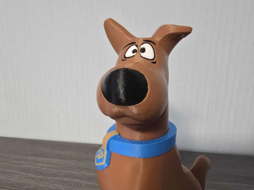 Scooby Doo * 500% ~19cm - Free 3D Print Model - MakerWorld