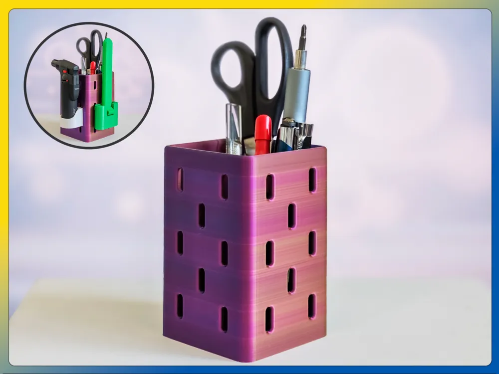Skadis Desktop Organizer - Free 3D Print Model - MakerWorld