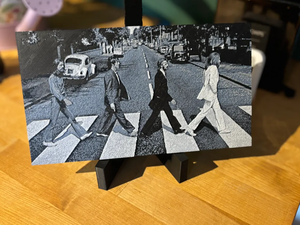 Abbey Road (The Beatles) - HueForge by Salewski3D MakerWorld: Download ...