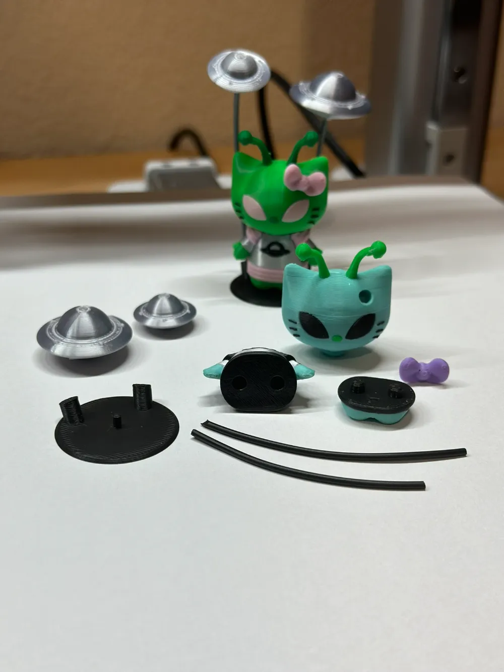 Alien Hello Kitty by JP3D MakerWorld: Download Free 3D Models