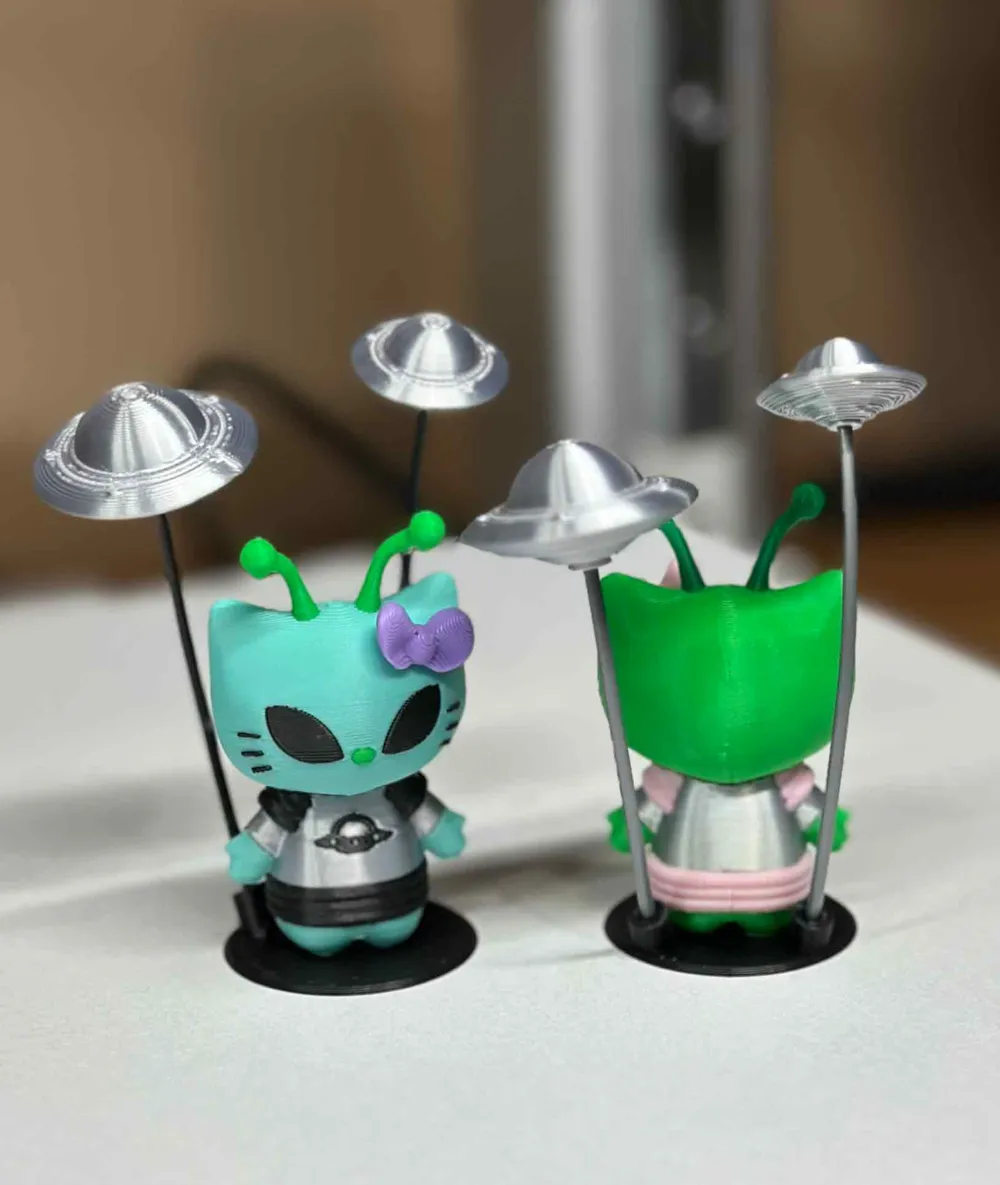 Alien Hello Kitty by JP3D - MakerWorld