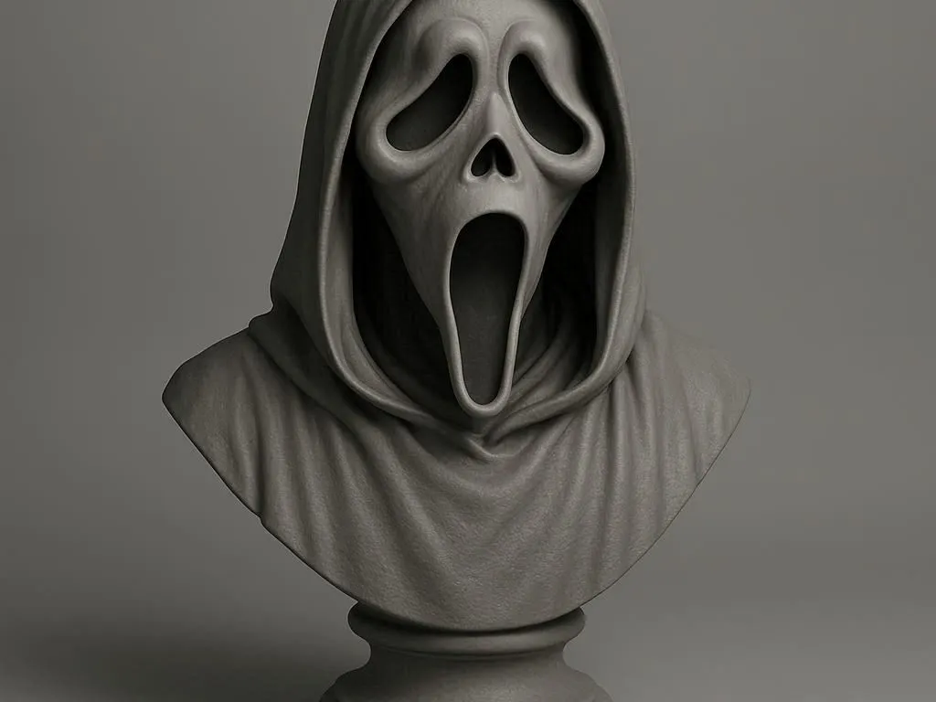 Ghost Face Slasher Killer Superior Detail by ASHBORNE MakerWorld ...