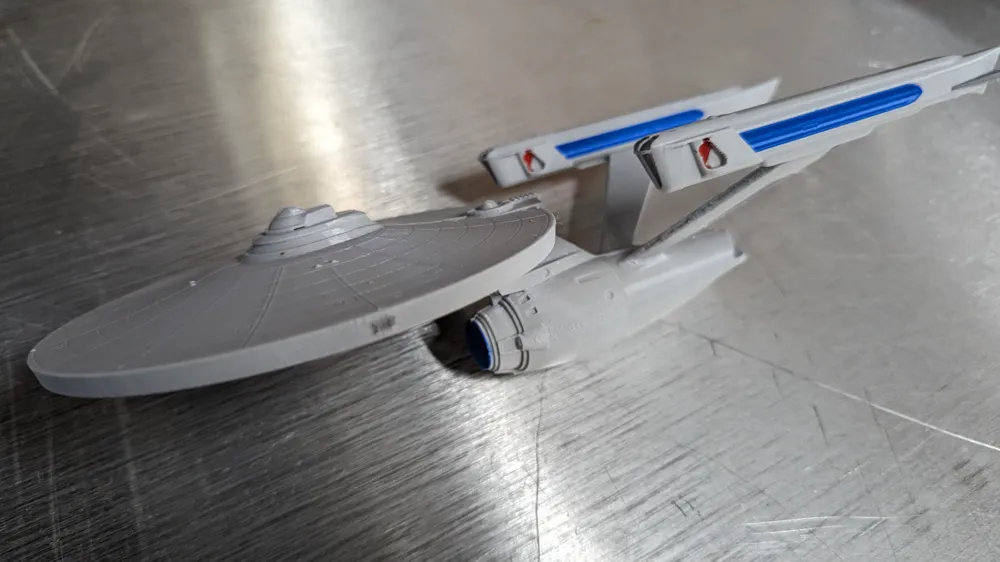 NCC-1701-A USS Enterprise 1:1000 Scale by coppertop_01 MakerWorld ...