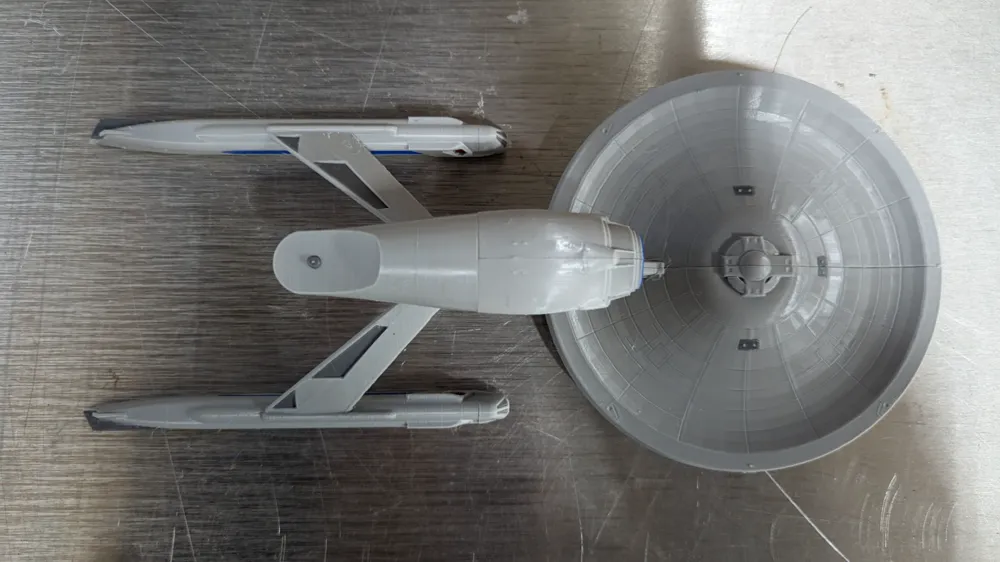 NCC-1701-A USS Enterprise 1:1000 Scale by coppertop_01 - MakerWorld