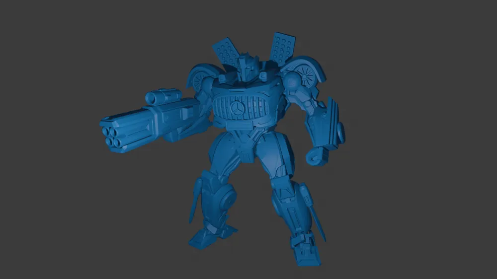 Mercedes AMG-Prime Transformer - Free 3D Print Model - MakerWorld