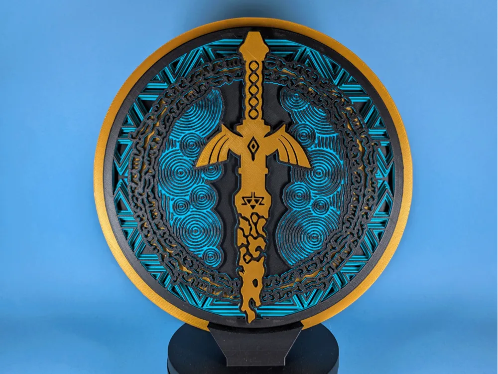 Legend of Zelda - Tears of the Kingdom Mosaic - Free 3D Print Model ...