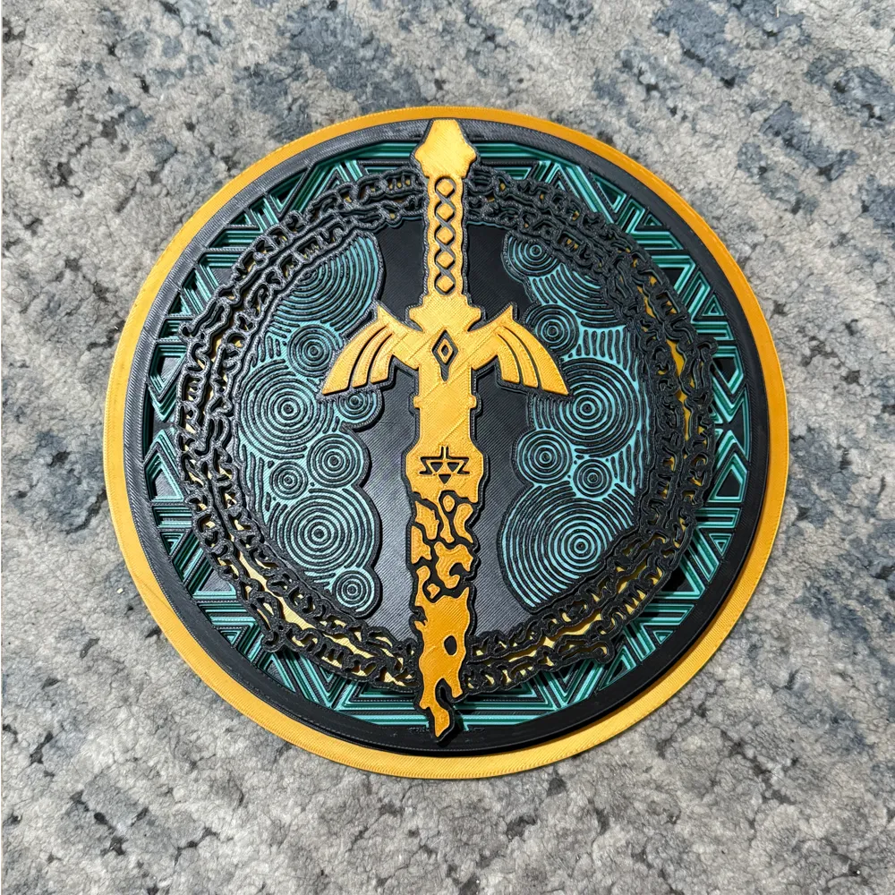 Legend of Zelda - Tears of the Kingdom Mosaic - Free 3D Print Model ...