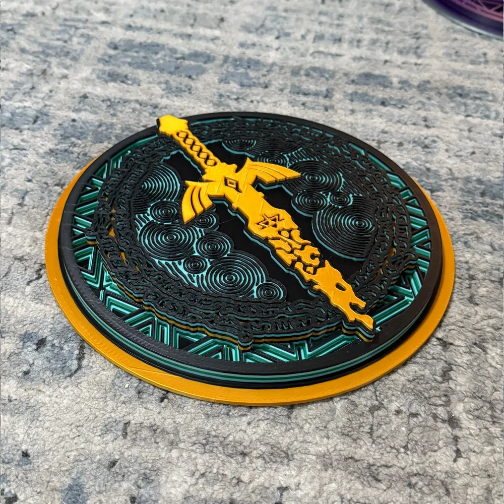 Legend of Zelda - Tears of the Kingdom Mosaic - Free 3D Print Model ...