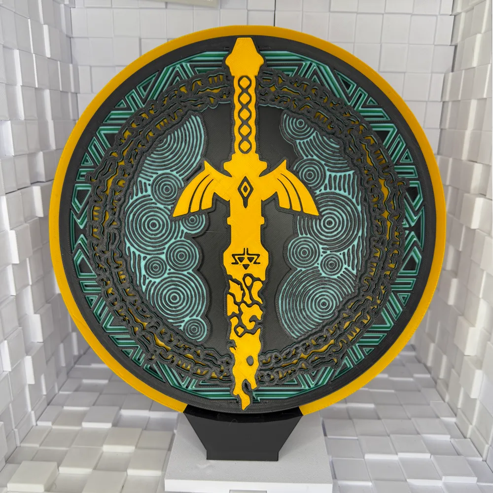 Legend of Zelda - Tears of the Kingdom Mosaic - Free 3D Print Model ...