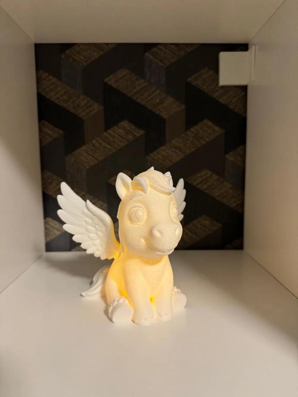 Angel Horse 1 LED - Free 3D Print Model - MakerWorld