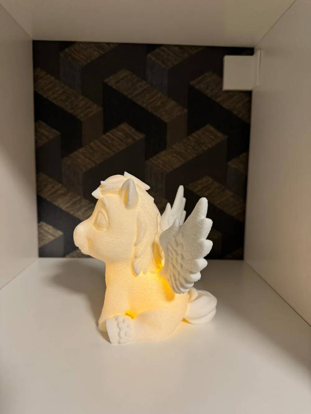 Angel Horse 1 LED - Free 3D Print Model - MakerWorld