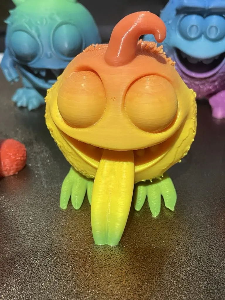 Big Eyed Blob Alien Pets (series 1) - Free 3D Print Model - MakerWorld