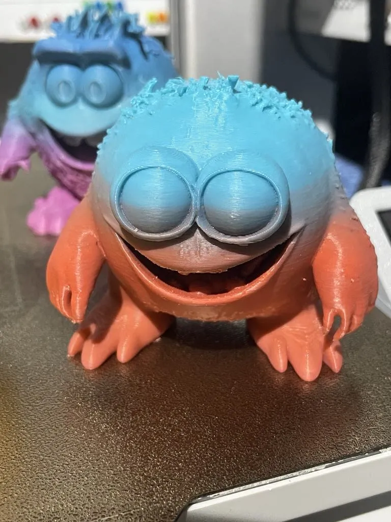 Big Eyed Blob Alien Pets (series 1) - Free 3D Print Model - MakerWorld