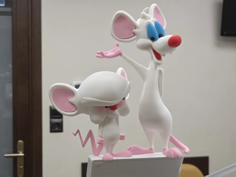 Pinky y Cerebro - Sin AMS - Fácil Montaje por kos MakerWorld: Descarga ...