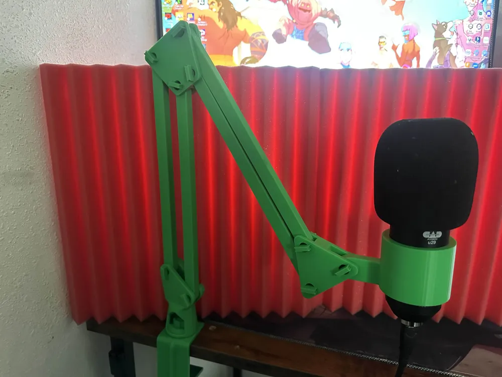 mic stand remix - Free 3D Print Model - MakerWorld