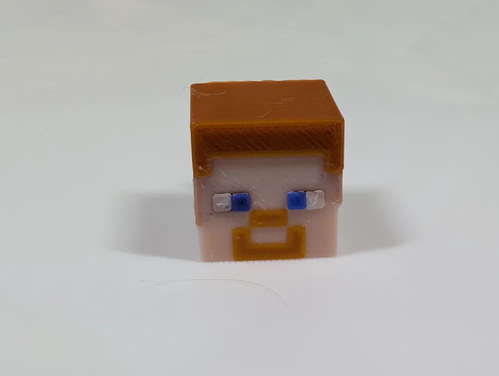 Minecraft Steve Croc Shoe Charm (Jibbitz) by sidbarret007 - MakerWorld