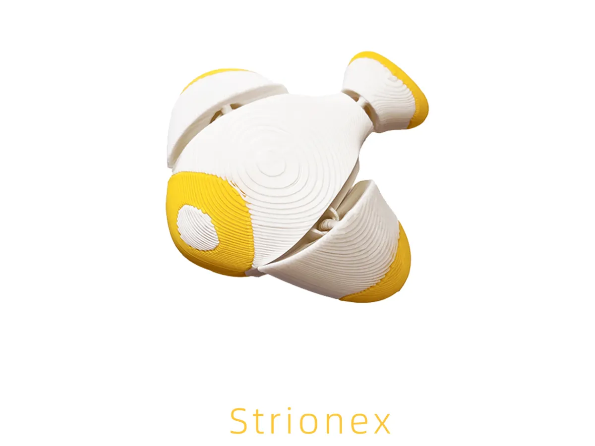 Sky Manta Articulated Print in Place Refrigerator Magnet by Möbius ...