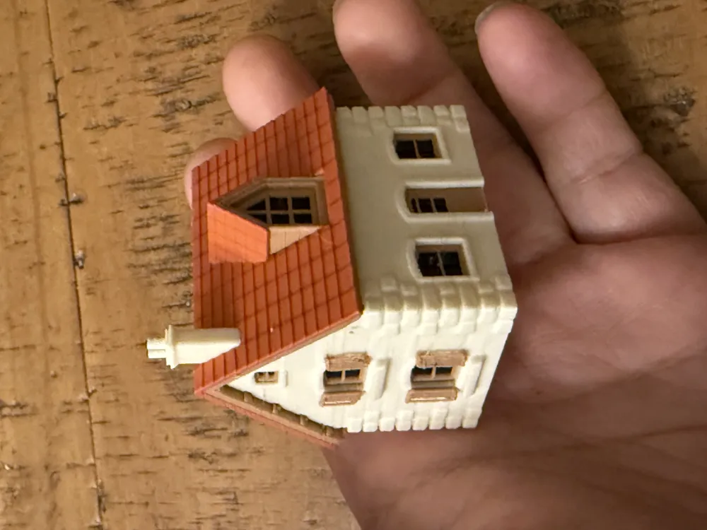 1:64 and N Scale House 01 - Free 3D Print Model - MakerWorld