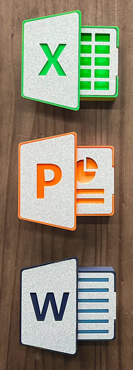 “OFFICE” Post-it note Box / OFFICE便利贴盒 by FLOWERS GEAR - MakerWorld