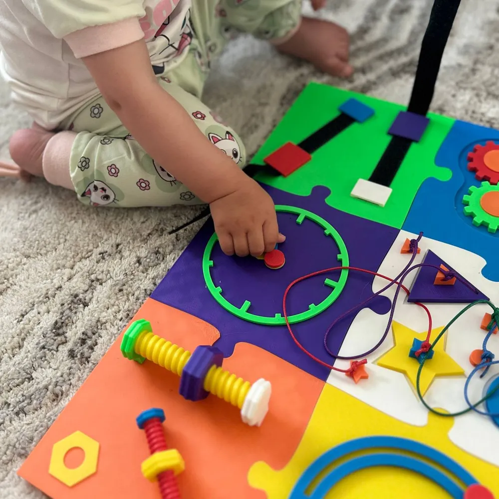 Activity board for babies - Free 3D Print Model - MakerWorld