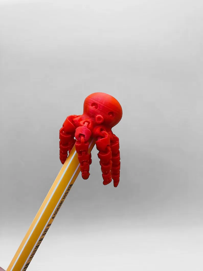 Fidget Pencil Straw Topper by 3d life - MakerWorld