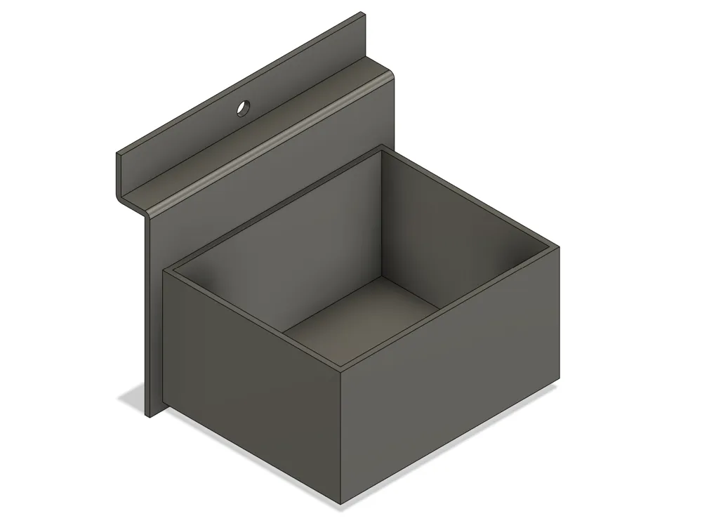 Slat Wall Container For Anything by Carson - MakerWorld