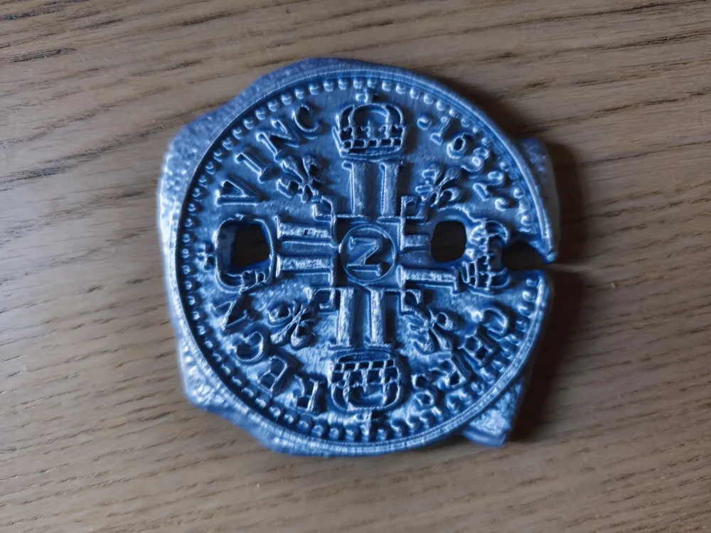 The Doubloon from "The Goonies" - Free 3D Print Model - MakerWorld