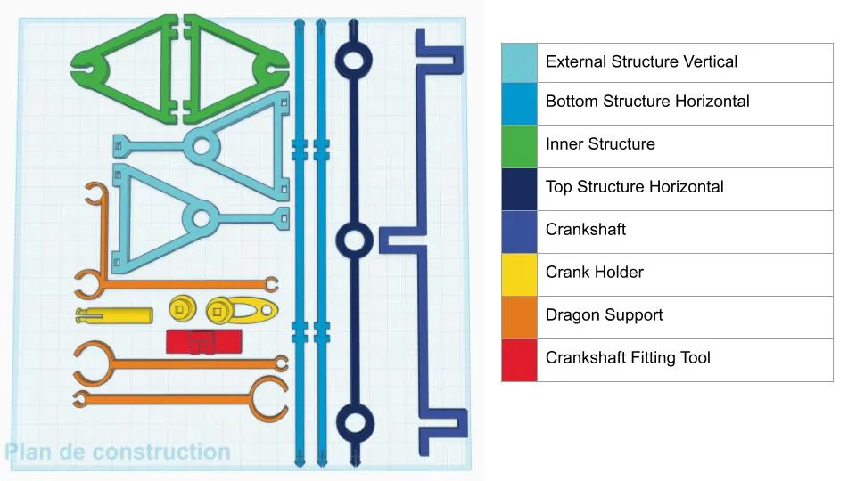 Articulated Dragon Motion Stand by raskal MakerWorld: Download Free 3D ...