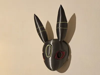 Umbreon (eevee evolution) mask / wall mount by MagnetDanny - MakerWorld