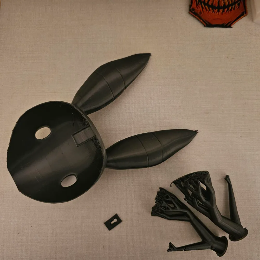 Umbreon (eevee evolution) mask / wall mount by MagnetDanny - MakerWorld