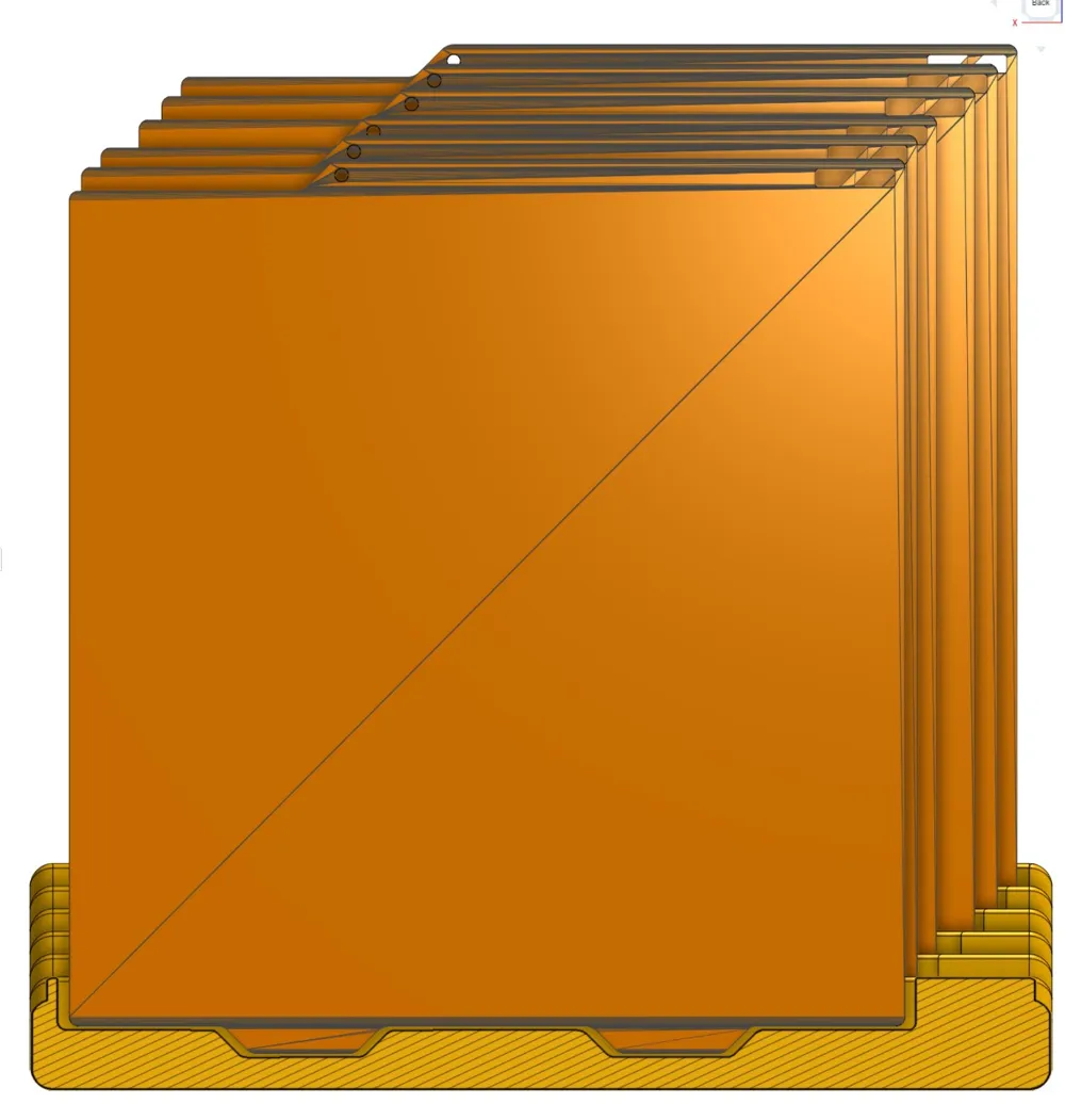 Compact 6-Slot A1 Mini Plates HSW - Model by 3D.printing.Boutique.de ...