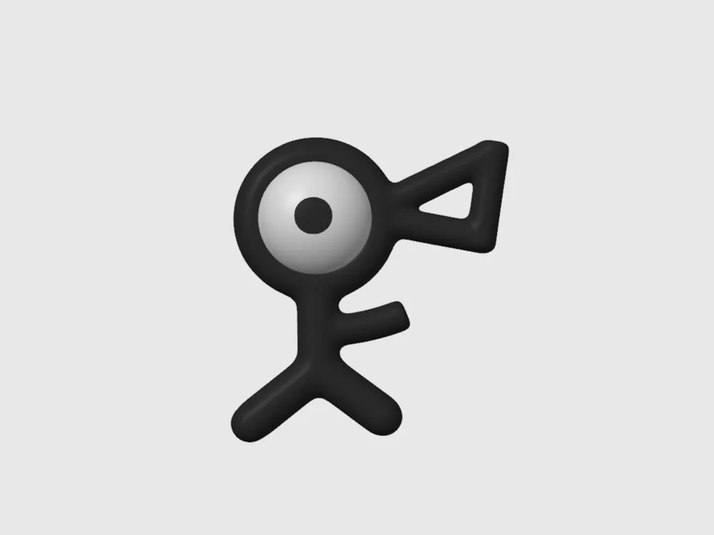 Unown Multicolor by entroisdimensions_figurine MakerWorld: Download ...