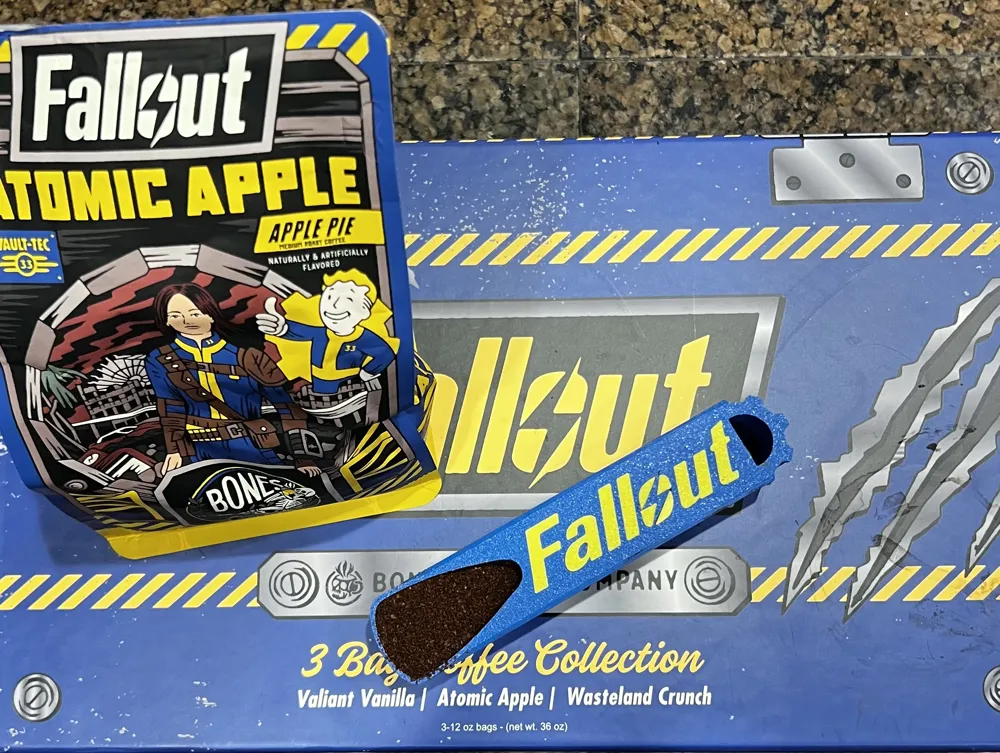 UNOFFICIAL FALLOUT COFFEE SCOOP by Harley MakerWorld: Download Free 3D ...