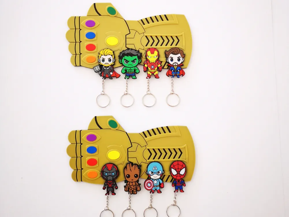 Marvel Avengers Hero Keychains Infinity Gauntlet - Free 3D Print Model ...